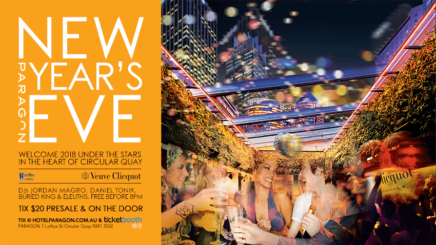Tickets for NYE 2017 - Paragon in CIRCULAR QUAY from Ticketbooth