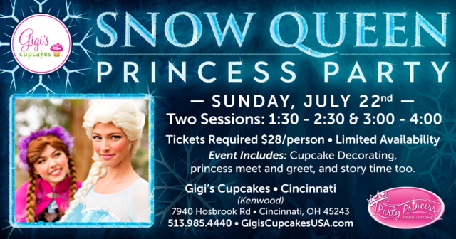 Tickets for Snow Queen Princess Party in Cincinnati from ShowClix