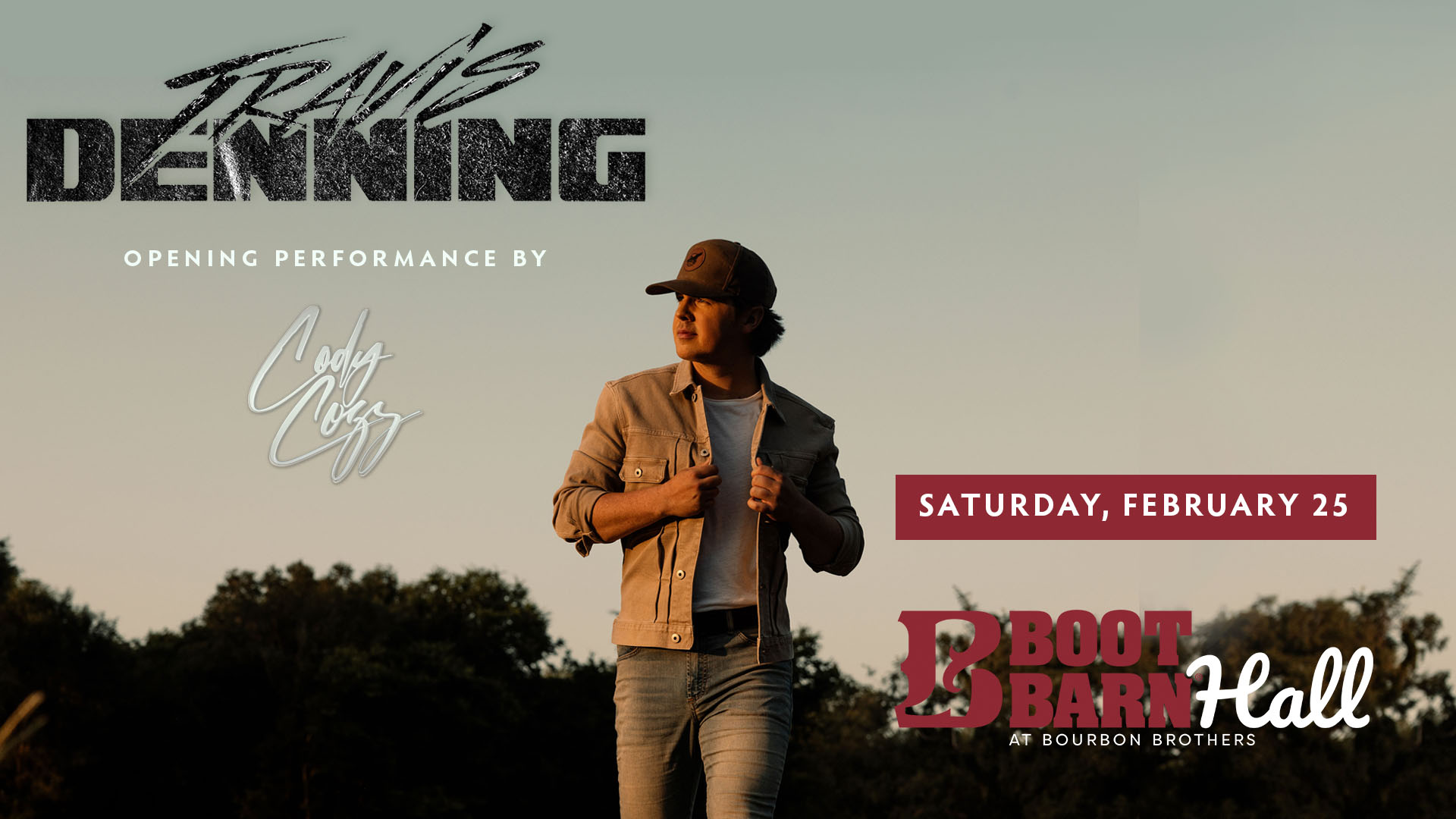 Tickets for Travis Denning in Colorado Springs from ShowClix