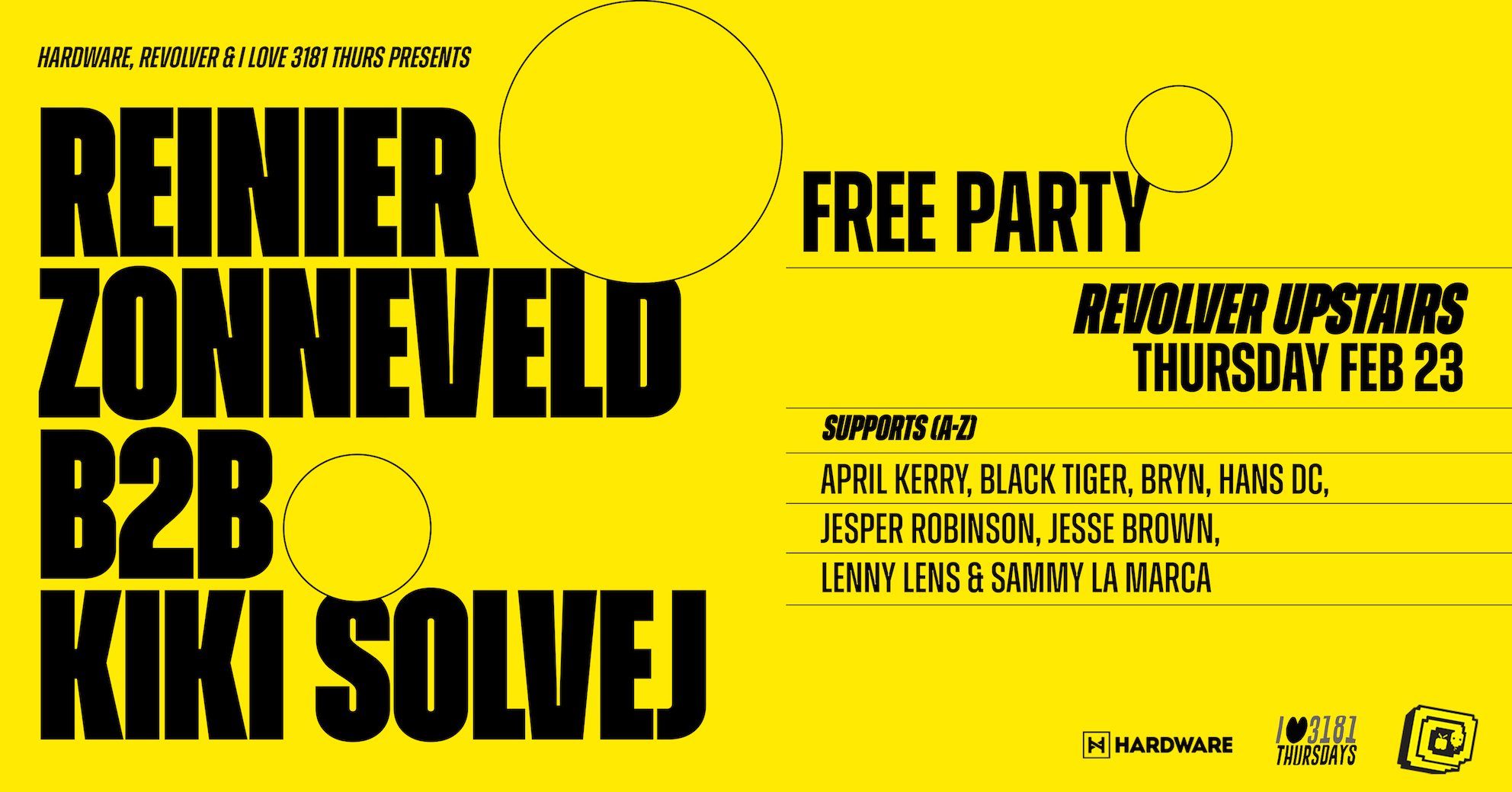 Tickets for Reinier Zonneveld x I LOVE 3181 Thursdays in Prahran from ...