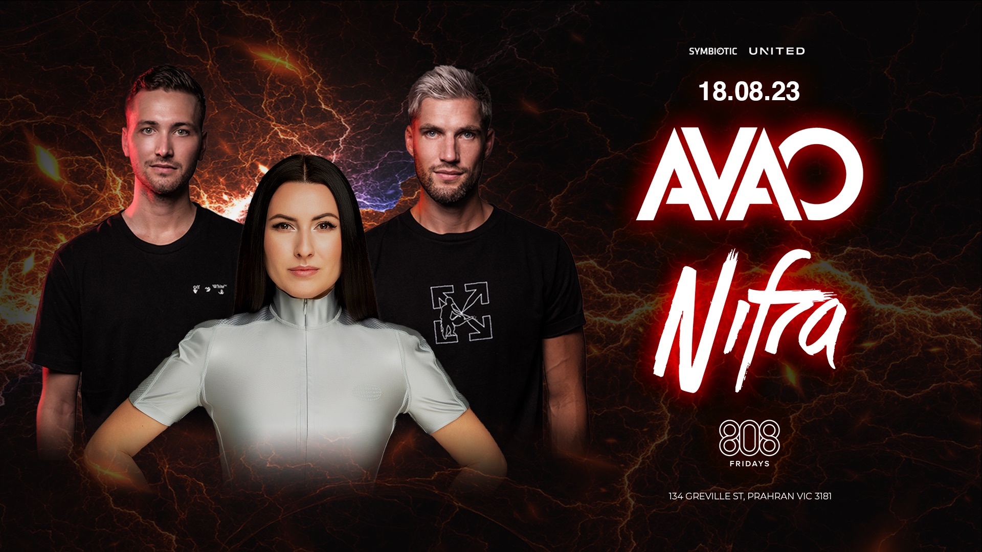 Tickets for AVAO & Nifra - 808 Fridays in Prahran from Ticketbooth