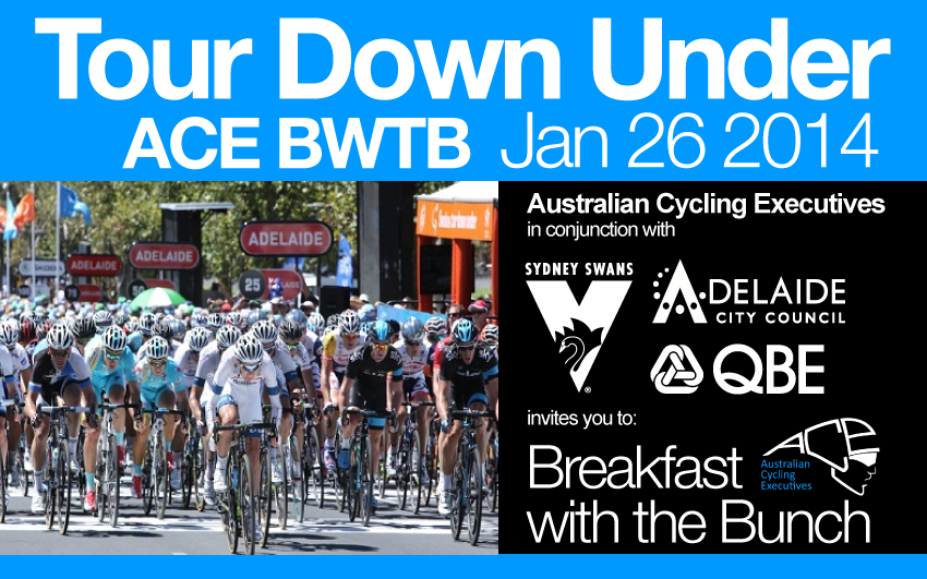 Tickets for ACE Tour down Under BWTB in Adelaide from Ticketbooth